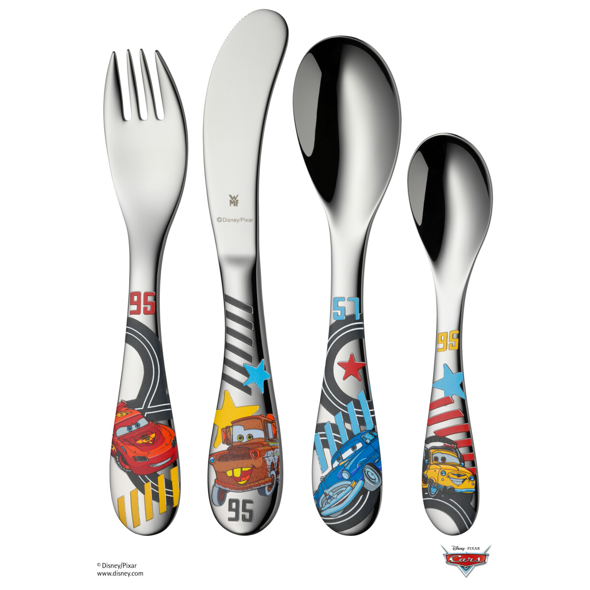 WMF Kinderbesteck Set Disney/Pixar Cars, 4-teilig 3201002487 40005306