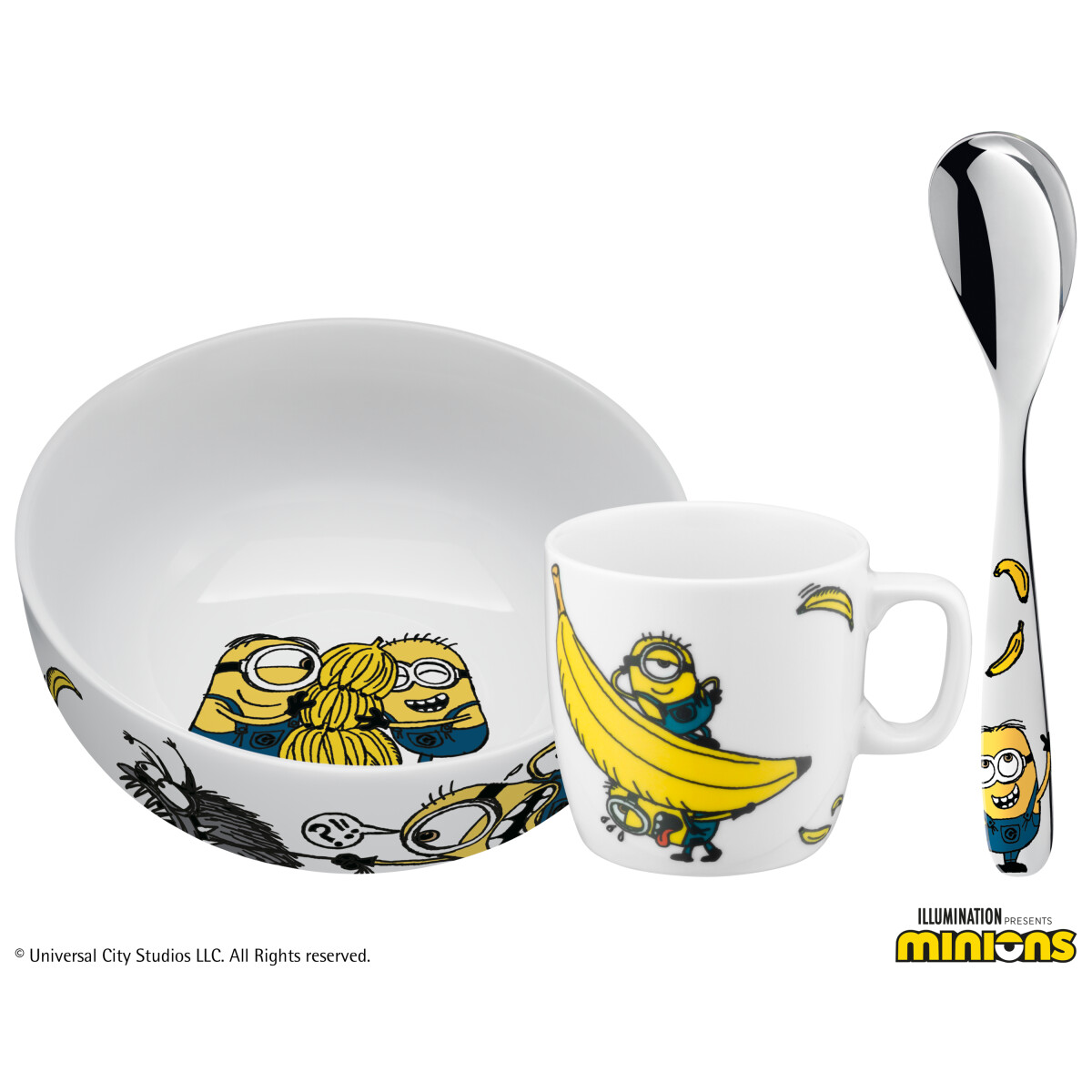 WMF Kinder-Frühstücks-Set Minions®, 3-teilig 3201007400 4000530717115 ...