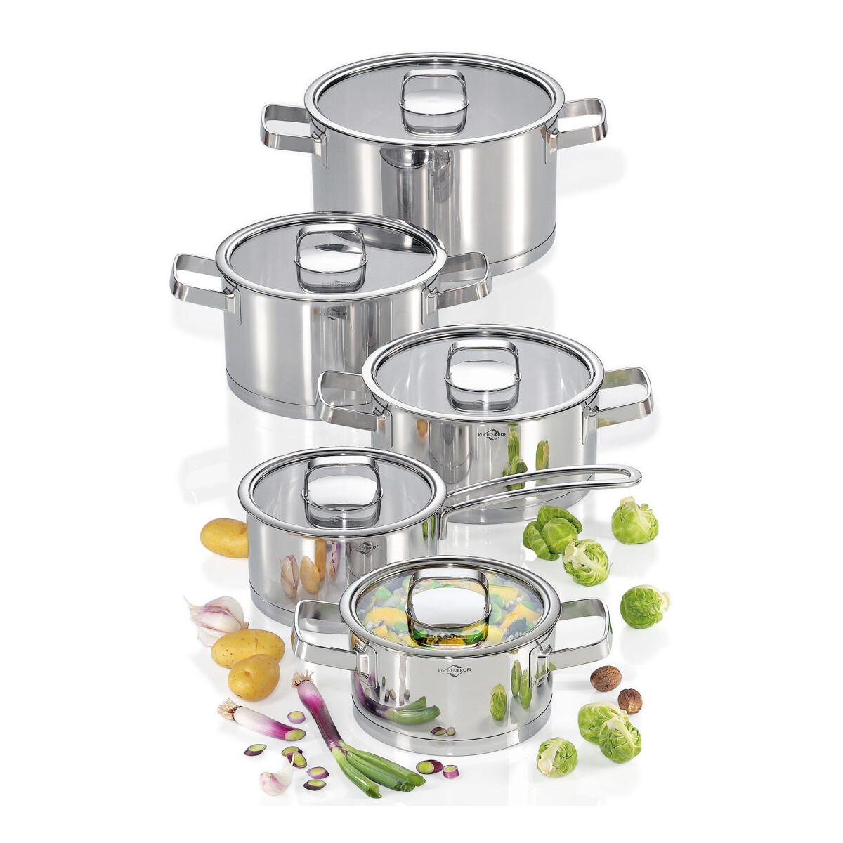 Küchenprofi Topf-Set SAN REMO, 5-tlg. COOK 2390002805 4007371070829,